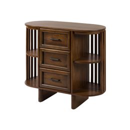 Kommode Akazie 90x40x80 natur lackiert MADRID #65