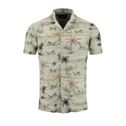Key Largo Button Up Shirt 'Sandbanks' male Green size S