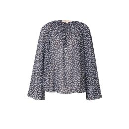 MICHAEL Michael Kors Bluse Damen Größe L taubenblau / schwarz / weiß
