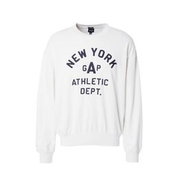 GAP Sweatshirt Herren Größe L hellgrau / schwarz
