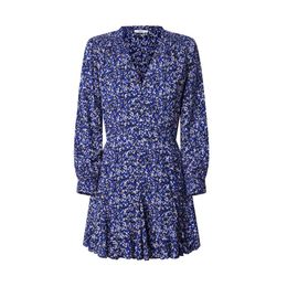 Pepe Jeans Kleid 'Anna' Damen Größe 40 kobaltblau / rosa / schwarz / weiß Winterkleid