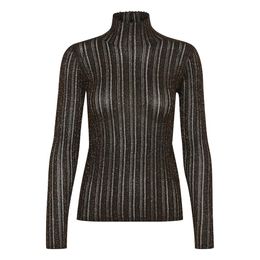 Soaked in Luxury Pullover 'Laisa' Damen Gr&ouml;&szlig;e S braun / gold