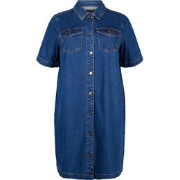ZIZZI Kleid 'Jchar' Damen Gr&ouml;&szlig;e 42/44 blue denim Winterkleid
