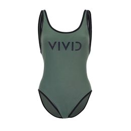 Vivid Swimsuit female Green size 46