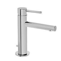 Vitra Origin Waschtischarmatur A42568 Ausladung 125mm, Einlochmontage, mit Ablaufgarnitur, chrom