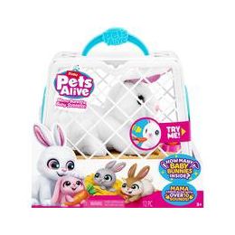 ZURU Pets Alive - Mama Bunny & Baby Surprise, Kuscheltier sortierter Artikel