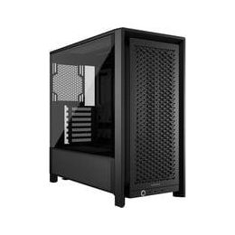 Corsair FRAME 4000D, Tower-Geh&auml;use schwarz, Tempered Glass