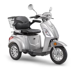Luxxon E-Dreirad E3800 20 km/h (Mofa-Klasse) silber