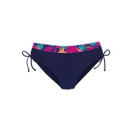 Lascana Bikinihose Damen Größe XS/S navy / azur / gelb / pink