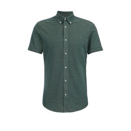 WE Fashion Button Up Shirt male Green size XS
