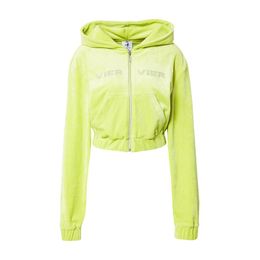 VIERVIER Sweatjacke 'Adriana' Damen Größe XXL hellgrün
