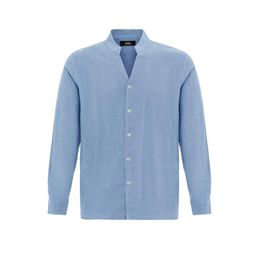 Antioch Button Up Shirt male Blue size XL