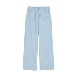 WE Fashion Hose Mädchen Größe 128 hellblau / weiß
