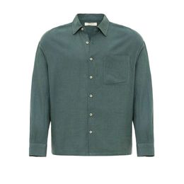 Antioch Button Up Shirt male Green size XL