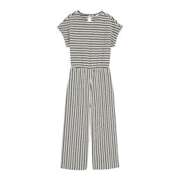 WE Fashion Overall Mädchen Größe 122 schwarz / naturweiß