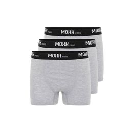 Moxx Paris Boxershorts Herren Gr&ouml;&szlig;e XXL grau / schwarz / wei&szlig;