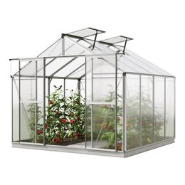 256 x 256 cm Gewächshaus, inkl. Aktionsset - XL | 6 mm - (GFPV00741)