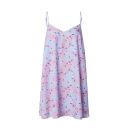 MONKI Kleid Damen Größe 36 marine / hellblau / flieder / weiß Winterkleid