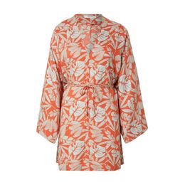 Replay Kleid Damen Größe 34/36 dunkelorange / weiß Winterkleid