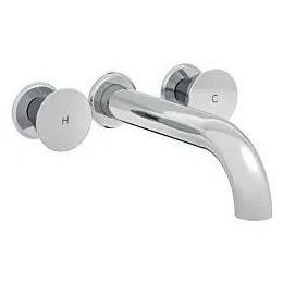 Vitra Liquid Fertigmontageset A42689 UP-Zweigriff-Waschtischarmatur, lang, chrom