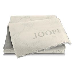 JOOP! Wohndecke Cornflower , Beige, Rotbraun , Textil , Uni , 150x200 cm , Made in Germany, Oeko-Tex® Standard 100 , Kettelrand, pflegeleicht ,