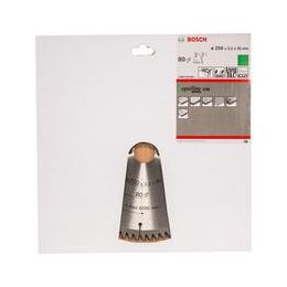 Bosch PRO Wood Kreiss&auml;geblatt, &Oslash; 250mm, 80Z Bohrung 30mm, f&uuml;r Tischkreiss&auml;gen