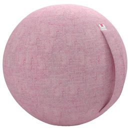 Stylife Sitzball , Rosa , Textil , meliert , Füllung: Luftkern , Oeko-Tex® Standard 100 , Wohnzimmer, Hocker, Sitzsäcke