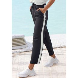 Vivance By Lascana Hose Damen Gr&ouml;&szlig;e 46 schwarz / wei&szlig;