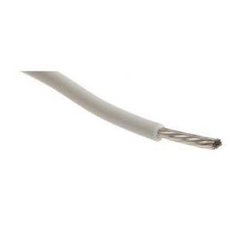 Alpha Wire EcoWire Series White 0.52 mm&sup2; Hook Up Wire, 20 AWG, 10/0.25 mm, 305m, MPPE Insulation - 6714 WH001