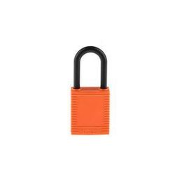 Brady Key Weatherproof Nylon Padlock, 6.5mm Shackle, 38mm Body - 813598