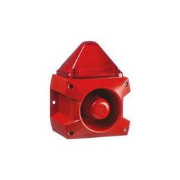 Pfannenberg PA X 5-05 Series Red Sounder Beacon, 24 V dc, Base Mount, 100dB at 1 Metre - 23351805000