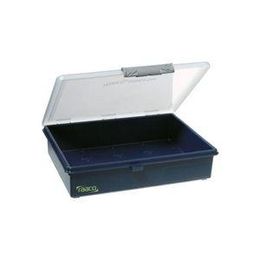 Raaco Blue PP, Adjustable Compartment Box, 56mm x 241mm x 195mm - 136198