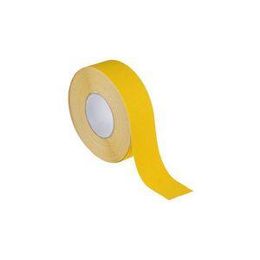 3M Yellow PVC 20m Hazard Tape, 1mm Thickness - BAD50Y