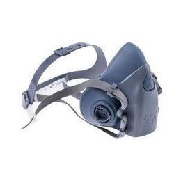3M 7500 Series Half-Type Respirator Mask, Size Medium, Hypoallergenic - 7523M