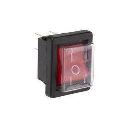 arcolectric (Bulgin) Ltd Illuminated DPST, On-Off Rocker Switch Panel Mount - C1353ALGNB