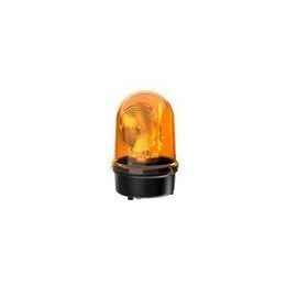 WERMA BM 844 Series Yellow Rotating Beacon, 115-230 V, Base Mount, LED Bulb, IP65 - 884.330.60