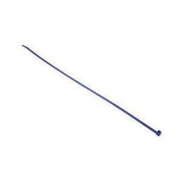 HellermannTyton Cable Tie, 390mm x 4.6 mm, Blue Nylon, Pk-100 - 219904