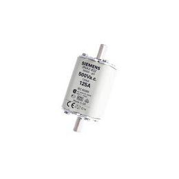 Siemens 125A NH Fuse, NH00, 500V ac - 3NA3832