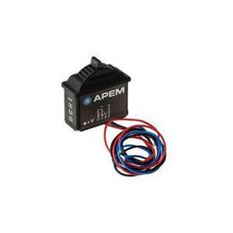 APEM IP67 Pre-wired Thumbwheel Switch Thumbwheel - HTW-02-BLK