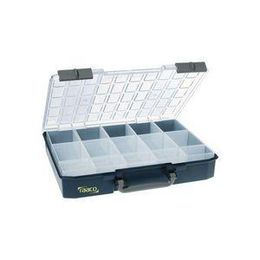 Raaco 15 Cell Blue Compartment Box, 79mm x 413mm x 330mm - 136310