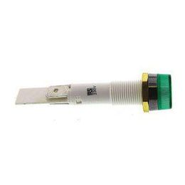arcolectric Green Neon Panel Mount Indicator, 230V ac, 10mm Mounting Hole Size, Solder Tab Termination - C027700NAR