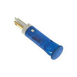 APEM Blue Panel Mount Indicator, 24V dc, 8mm Mounting Hole Size, Faston, Solder Lug Termination - QS81XXB24