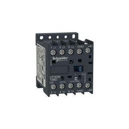 Schneider Electric Schütz LP1K, 24 VDC Spule, 3-polig, 9 A, 4 kW, 3NO, 440 VAC - LP1K0910BD