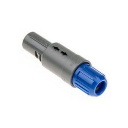 Lemo Circular Connector, 2 Contacts, Cable Mount, Plug, Male, IP50, Redel P Series - PAG.M0.2GL.AC52A