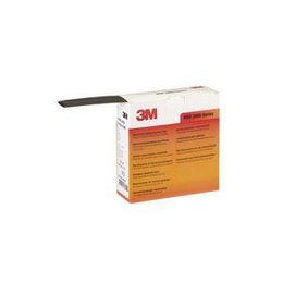 3M Heat Shrink Tubing, Black 3Mm Sleeve Dia. x 10m Length 3:1 Ratio, HSR 3000 Series - TE100042064 - 85833