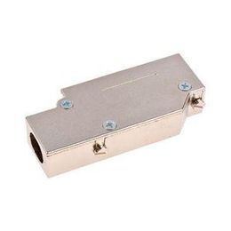 MH Connectors MHDCMR Series Zinc Right Angle D Sub Backshell, 25 Way, Strain Relief - MHDCMR25-ULP