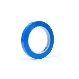 3M Scotch 471 Blue Vinyl 33M Lane Marking Tape, 0.14mm Thickness - 471 19MMX33M BLUE