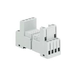 ABB CR-M DIN Rail Relay Socket, for use with CR-M Interface Relay - 1SVR405651R3000-1FX