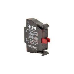 Eaton M&ouml;ller RMQ Titan Series Contact Block for Use with NZM1, 220 V dc, 230V ac, 2NC - 107899 M22-CK02