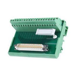 Phoenix Contact FLKM-D37 SUB/S Series 37-Contact Male Interface Module, D-sub Connector, DIN Rail Mount, 2.5A - 2281115